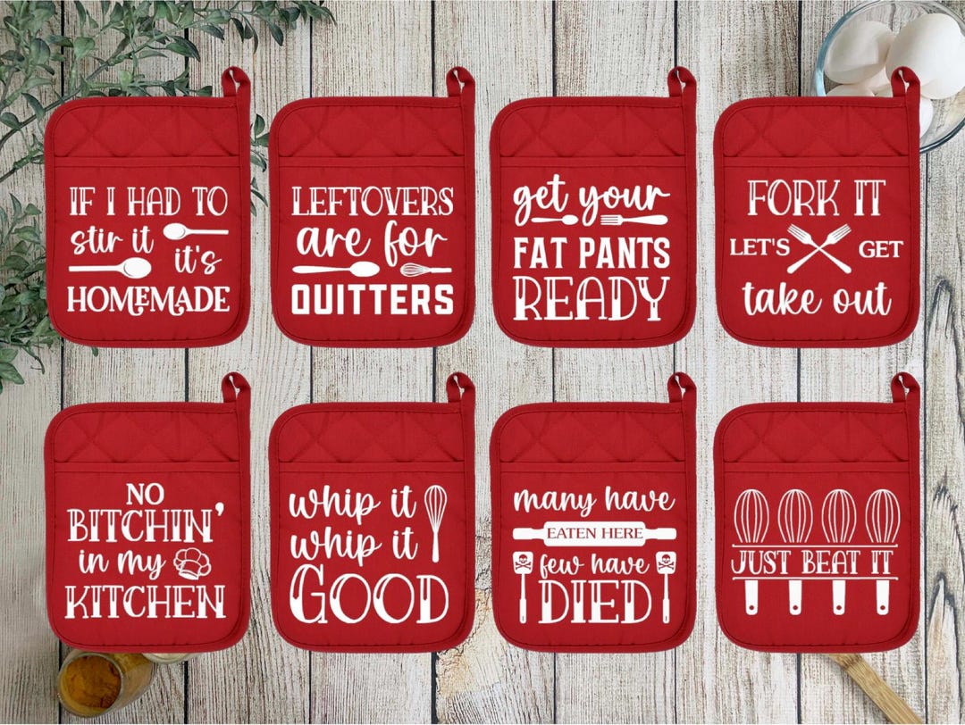 Sassy Kitchen Pot Holders - READY TO SHIP!! - Etsy