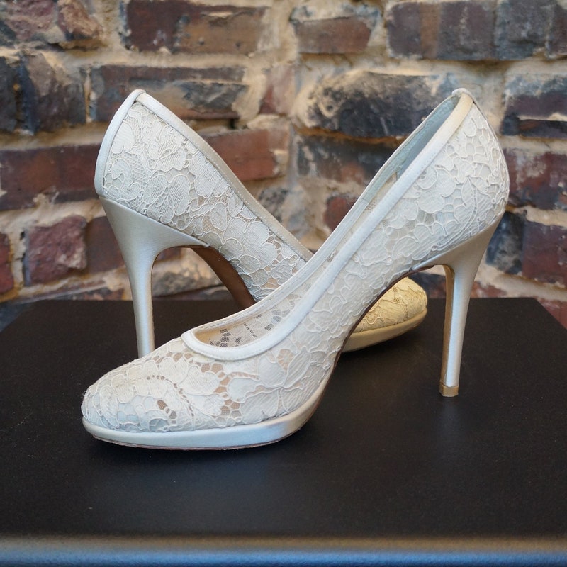 Lace Pumps - Etsy