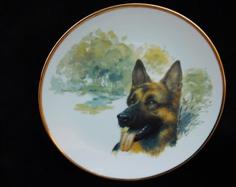 German Shepherd Plate | Etsy