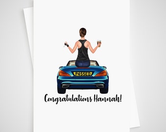 Driving Test Pass Congratulations Card Learner Driver New Driver - Etsy UK