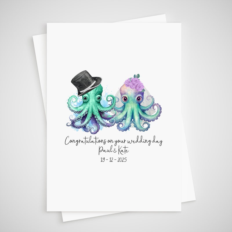 Octopus Wedding - Etsy