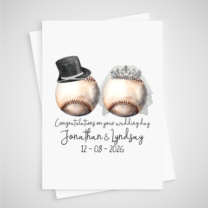 Baseball Wedding - Etsy