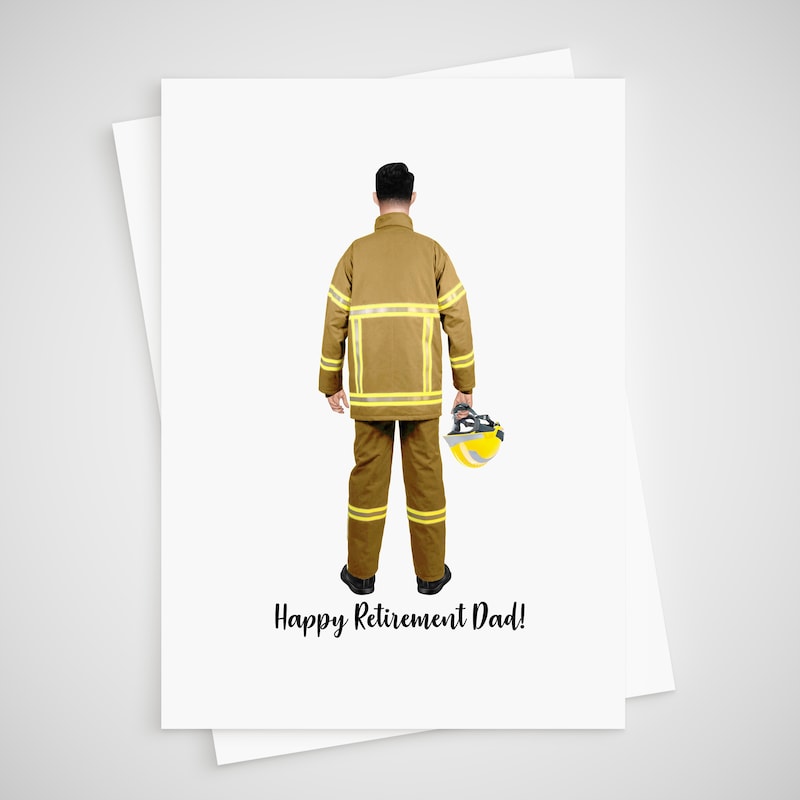 Fireman Retirement - Etsy