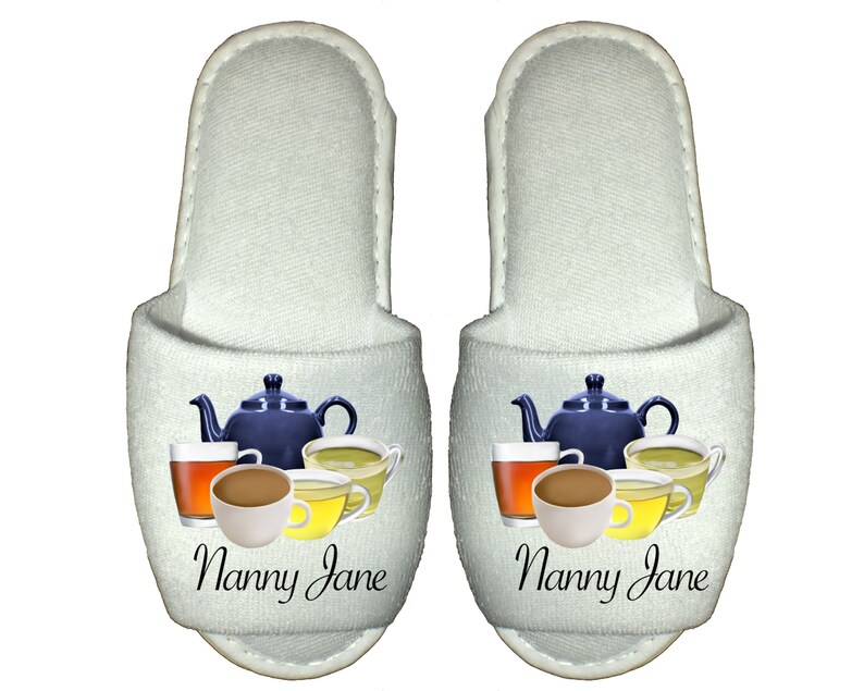 Personalised Spa Slippers - Drink Party Alcohol Whiskey Wine Champagne ...