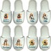 Personalised Sloth Spa Slippers - Sleepover Favour Boys Girls Slumber ...