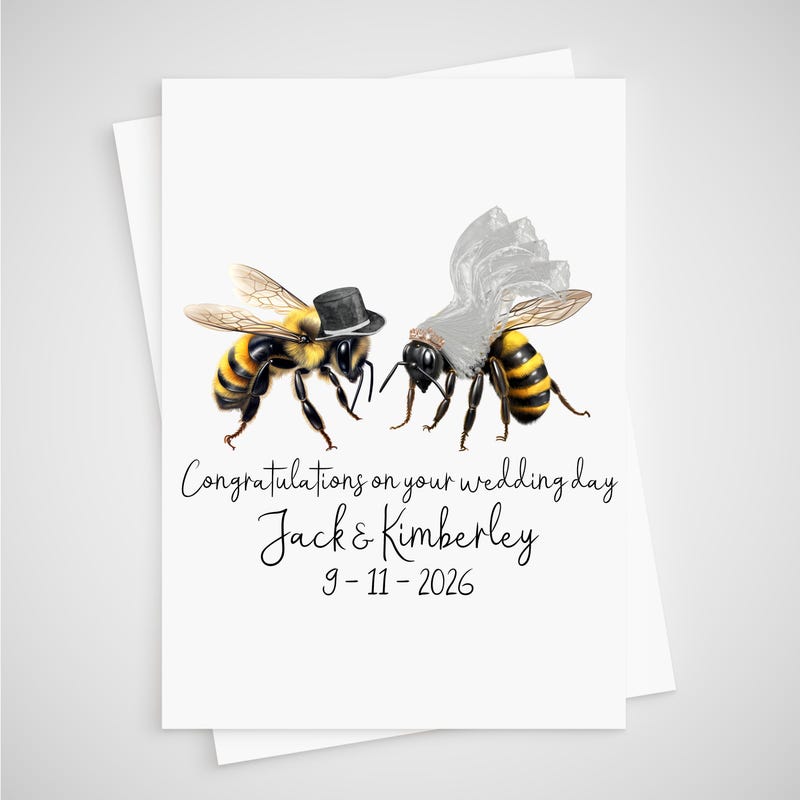 Bee Wedding - Etsy