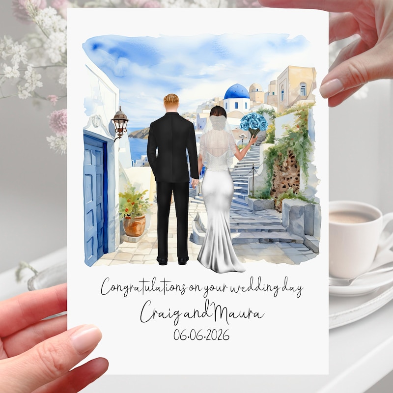 Greek Wedding Invitation - Etsy