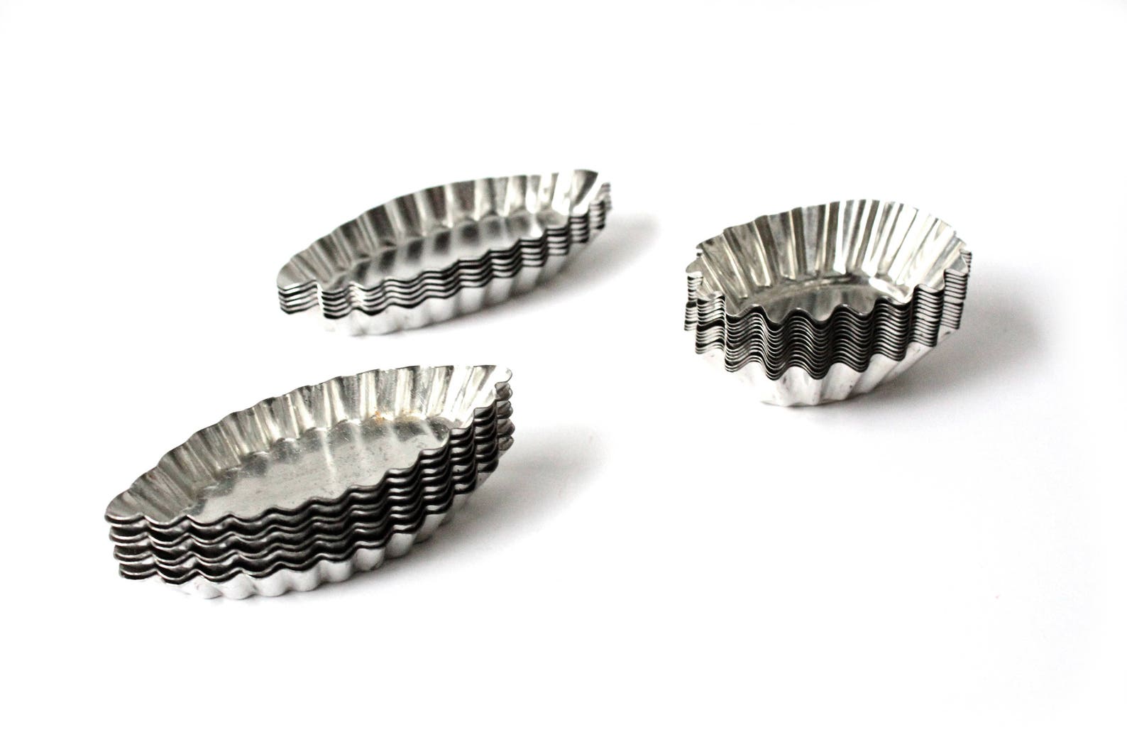 Vintage Metal Tart Pastry Tins France / Sweden - Etsy