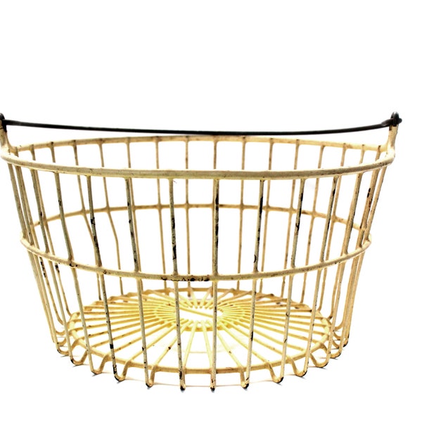 Yellow Basket - Etsy