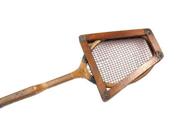 Abstract Upcycled Vintage Tennis Racket - Etsy