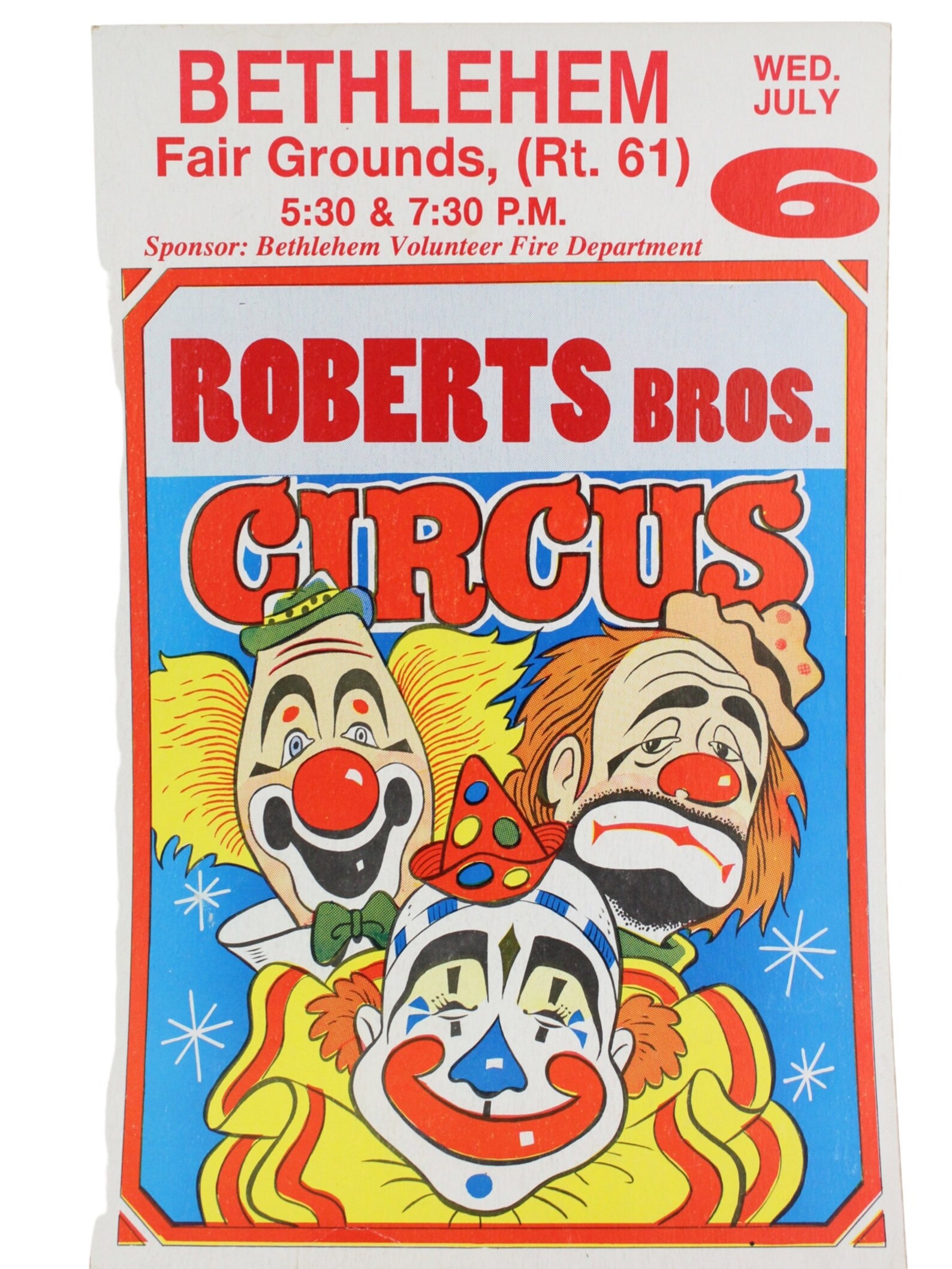 Vintage Circus Poster Roberts Bros. 1 Poster - Etsy