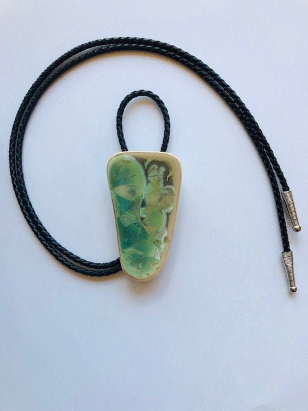 Crystalline-glazed Porcelain Bolo Tie #126 - Etsy