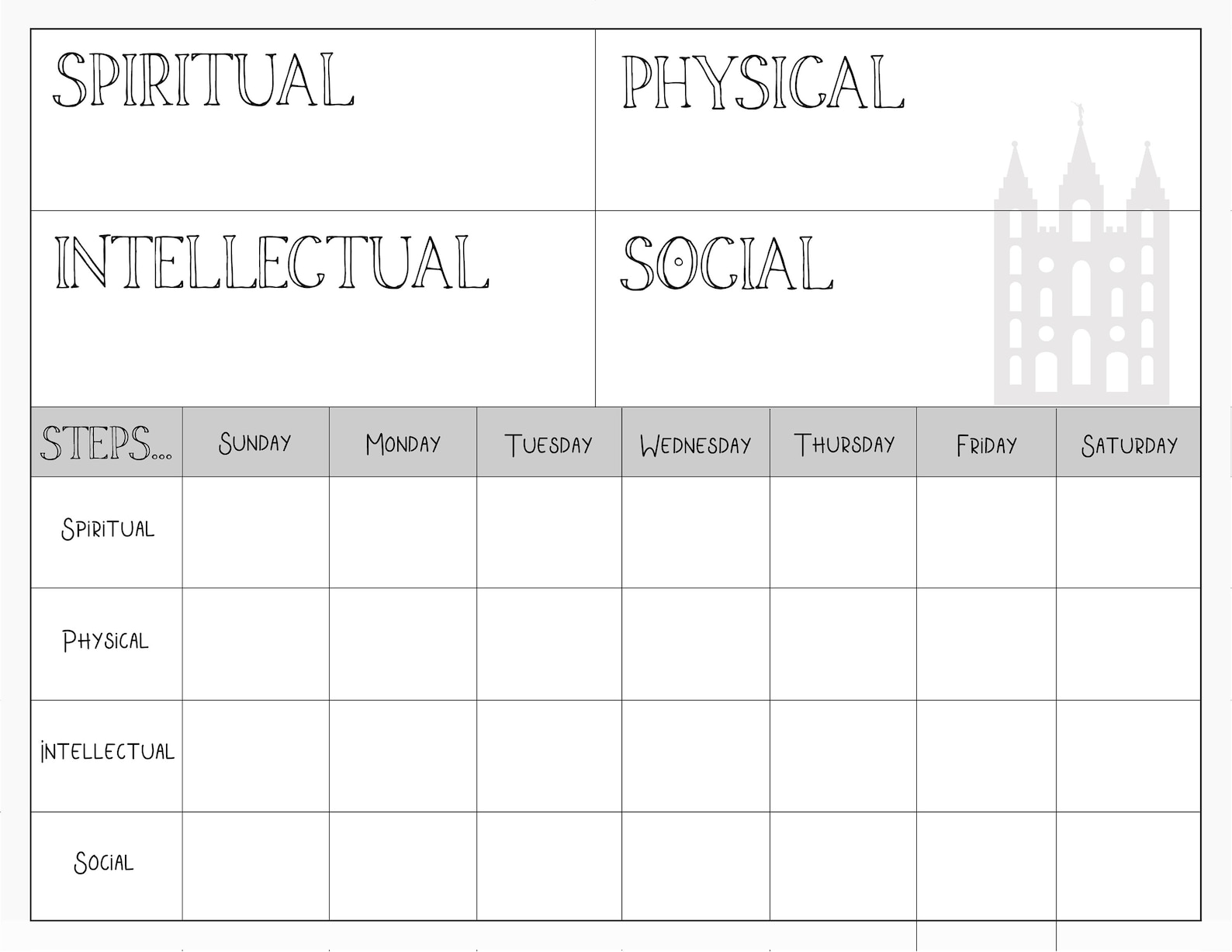 Children and Youth Program GOAL and REWARD Charts and Easy Action Plans ...