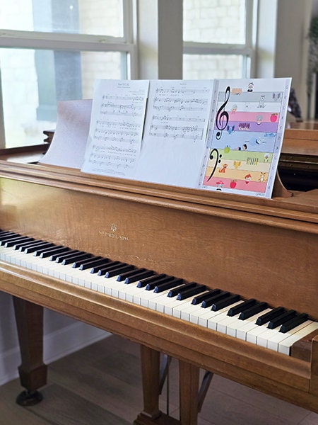 Story-based Piano Notes- Learning Music Through Story and Color- PDF - Etsy