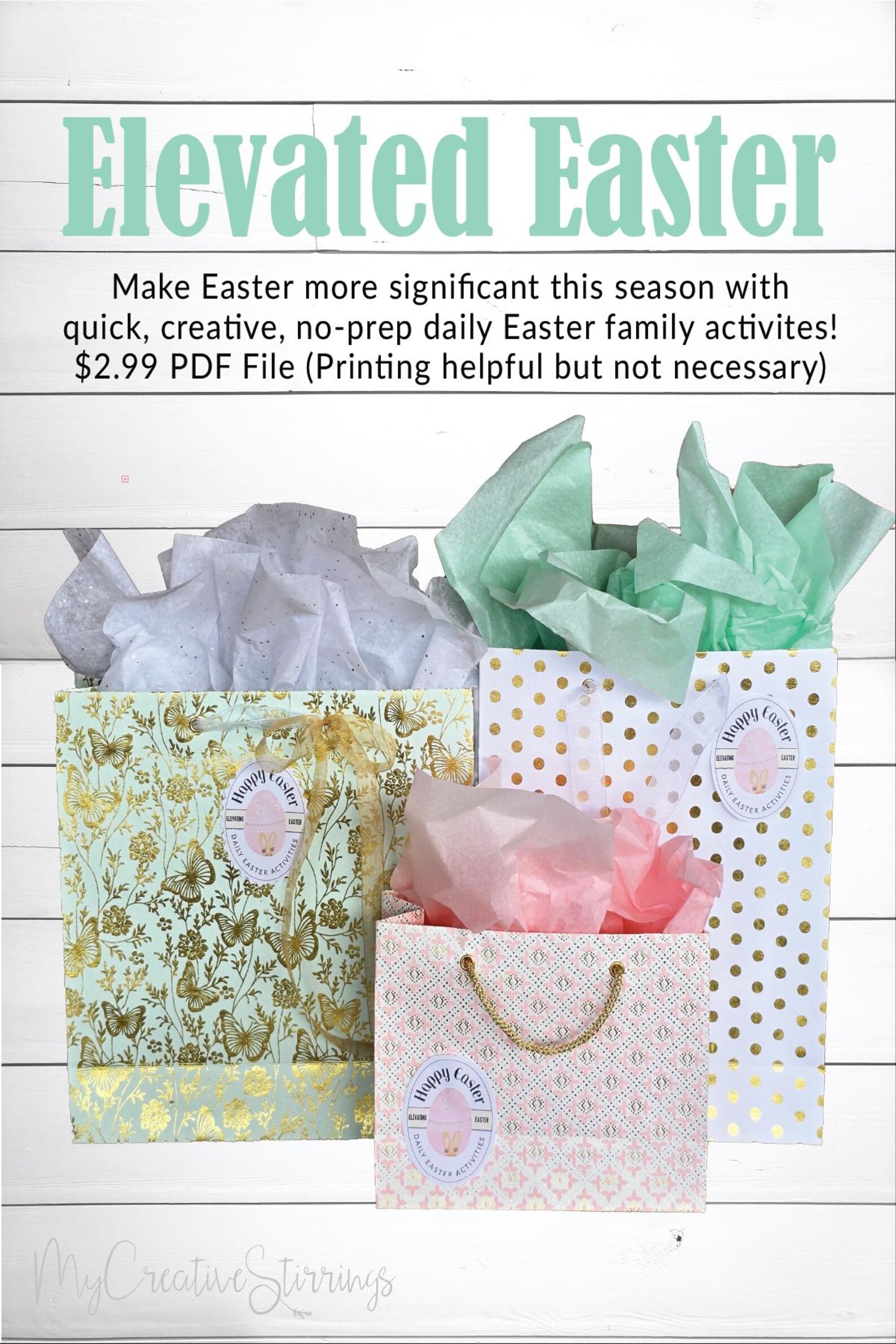 Elevated Easter: Activities to Make Easter More Significant- No Prep ...