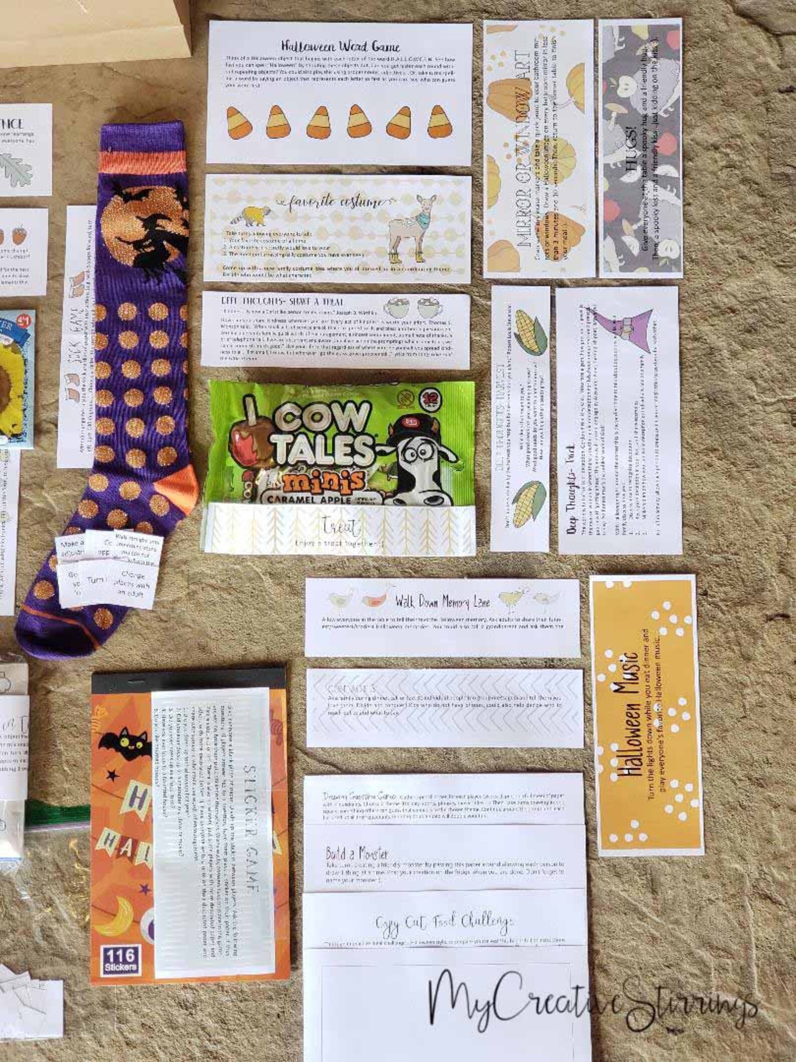 31 Days of Halloween Dinner Activities- PDF File - Etsy