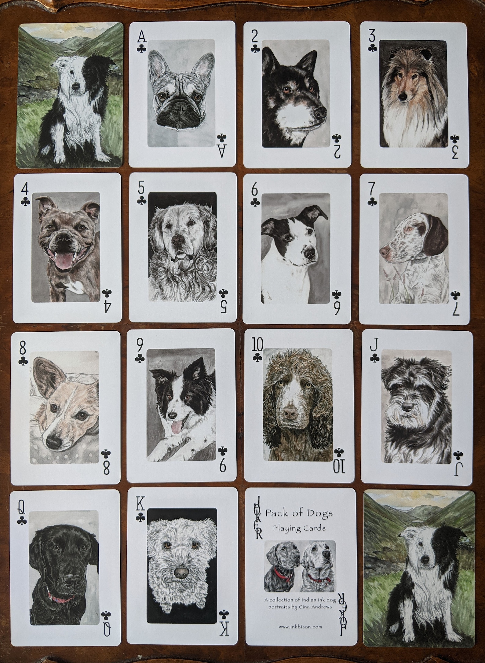 Dog Playing Cards Pack of Dogs Playing Cards Dog Lover Gift - Etsy UK