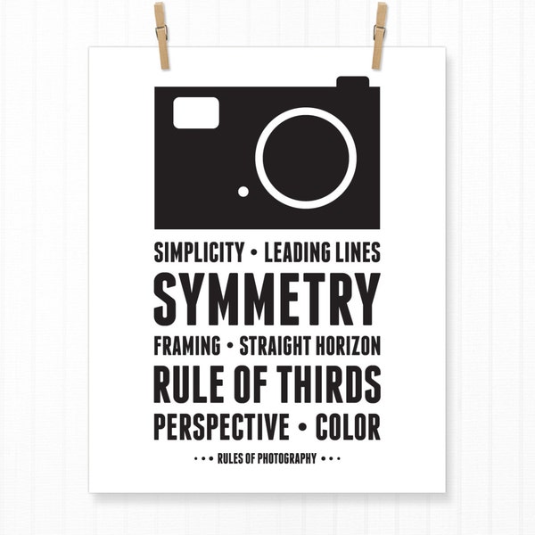 Camera Poster - Etsy