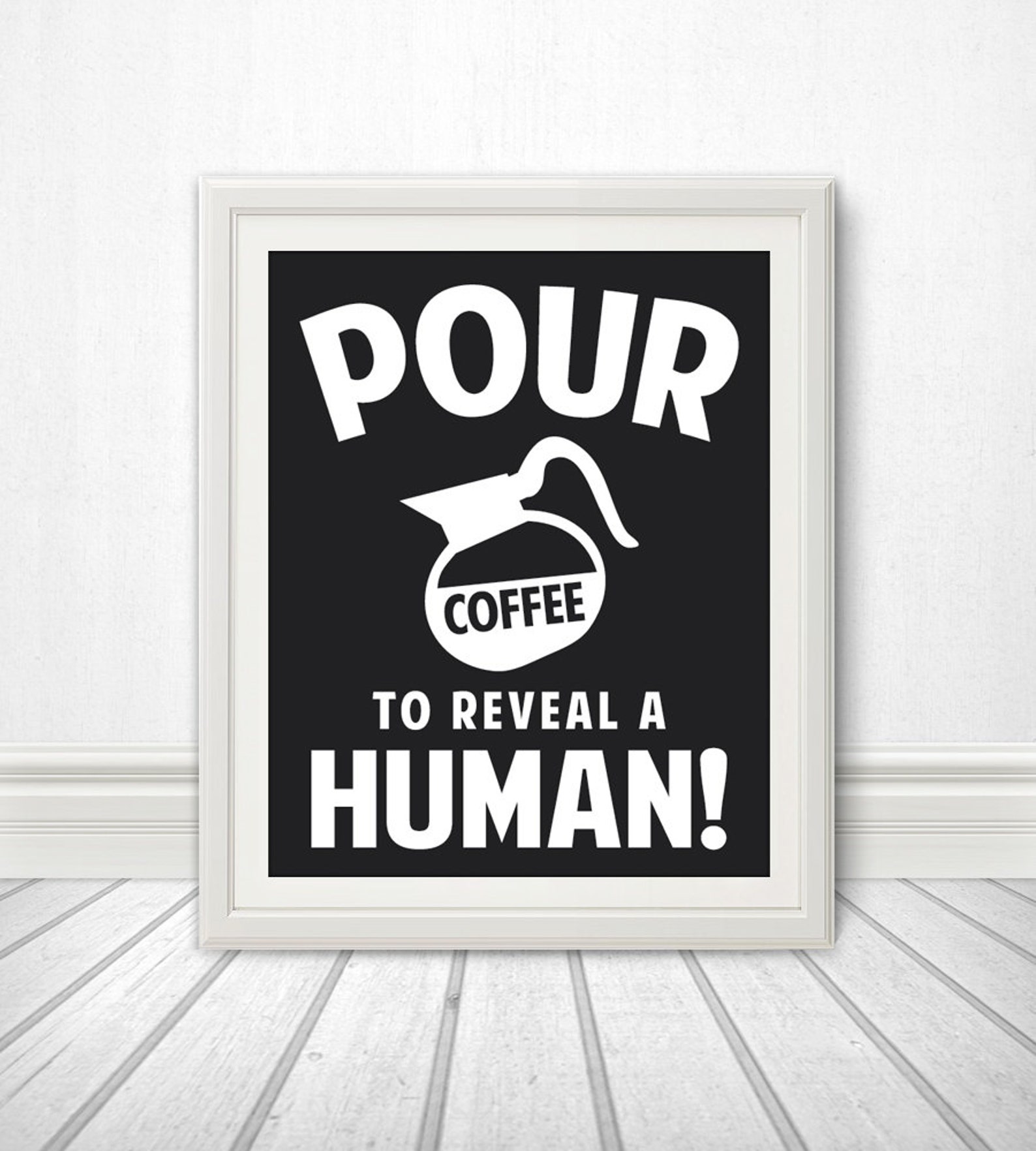 Coffee Coffee Sign Coffee Print Coffee Poster Coffee Pot - Etsy