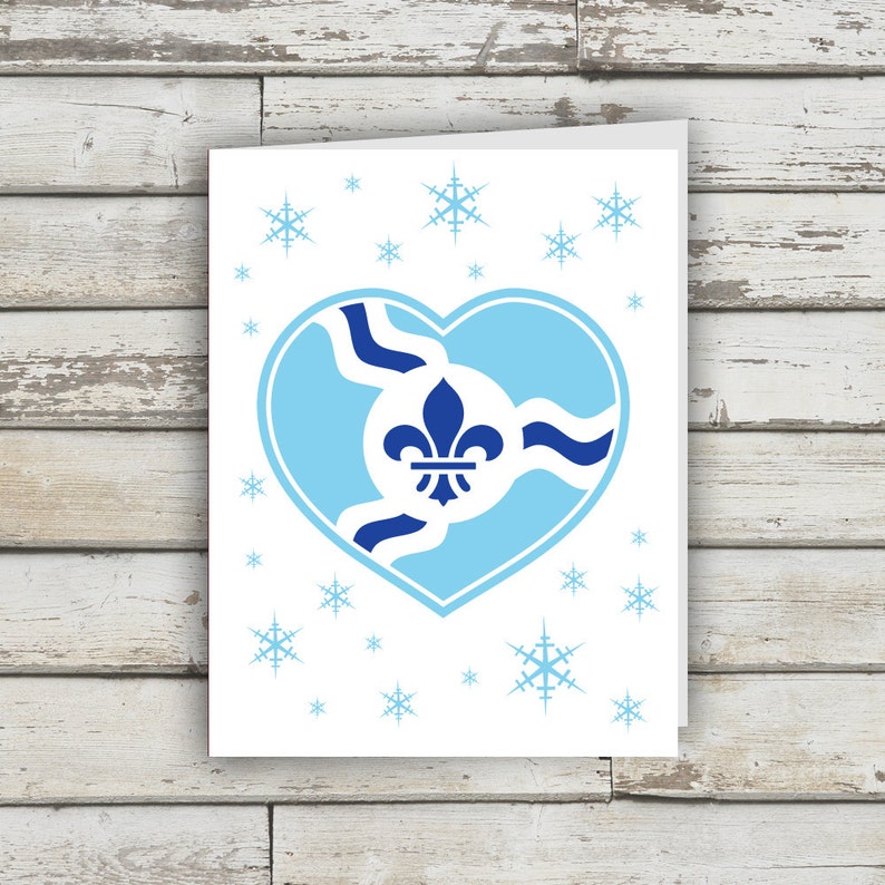 STL Holiday Heart, St Louis, St Louis Print, Fleur De Lis, STL Flag, St ...