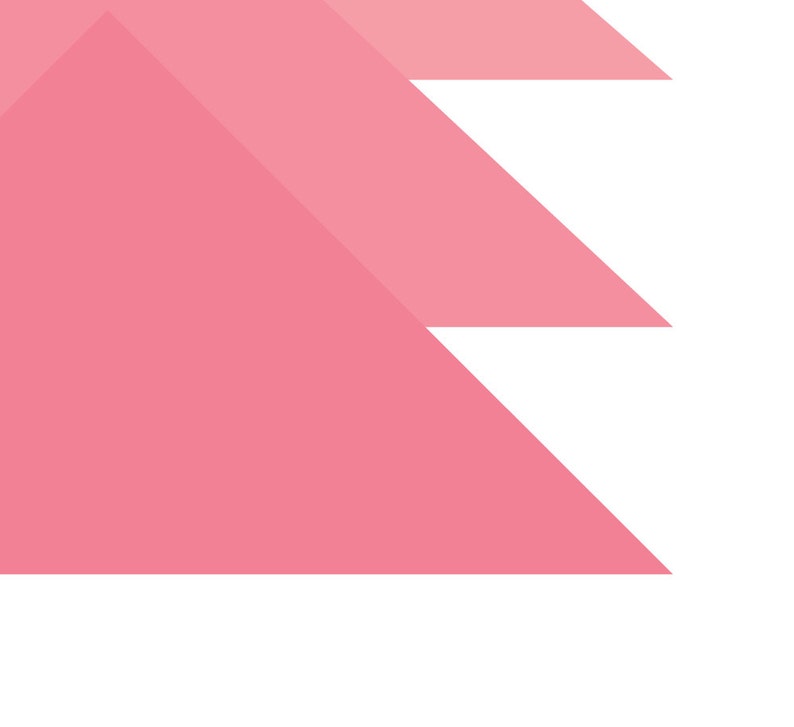 Pink Pink Triangle Pink Triangles Pink Shapes Abstract - Etsy