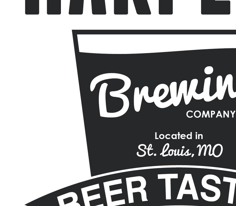 Custom Beer Tasting Sign Print Beer Print Beer Art Bar Art - Etsy