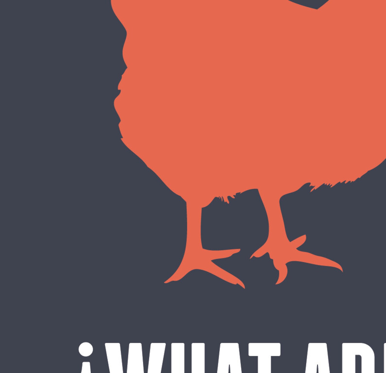 What Are You Chicken Kitchen Wall Art Kitchen Sign - Etsy