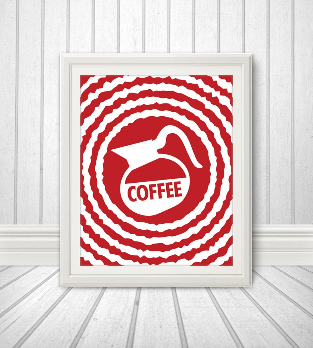 Coffee, Coffee Print, Coffee Art, Kitchen Quote, Kitchen Art, Coffee ...