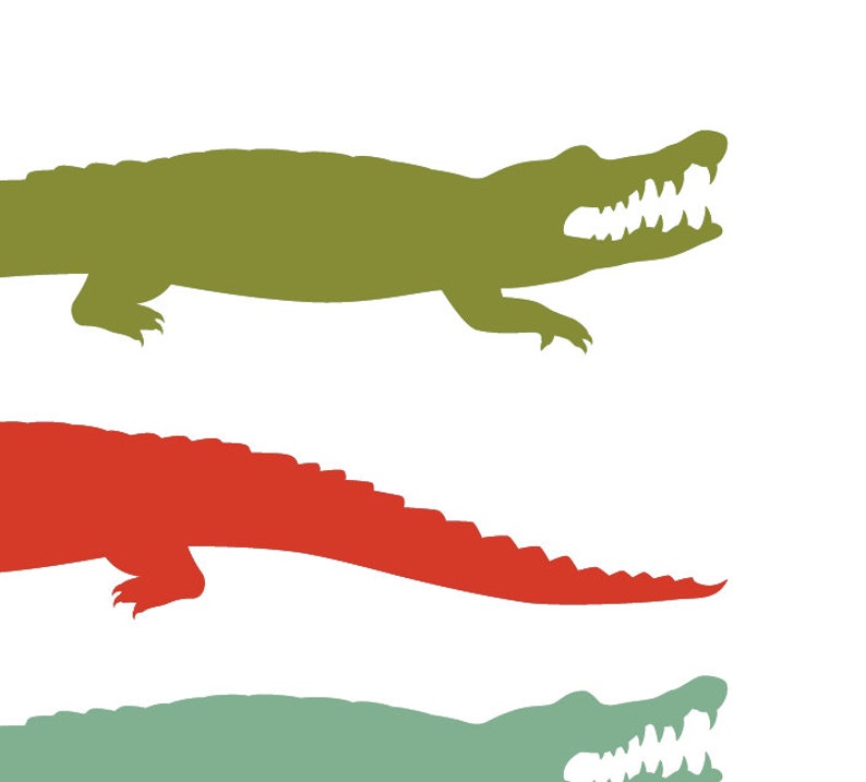 Alligator Nursery Print Alligator Print Alligator Poster - Etsy