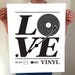 Love Vinyl, Vinyl Record Print, Vinyl Record Art, Love Print, Music ...