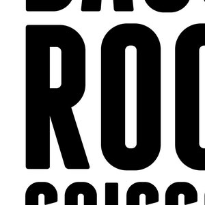 Bacon Rock Scissors, Delicious Bacon Typography, Bacon Print, Bacon Art ...