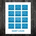 St. Louis Skyline, Abstract Print, STL, Saint Louis, Saint Louis Print ...