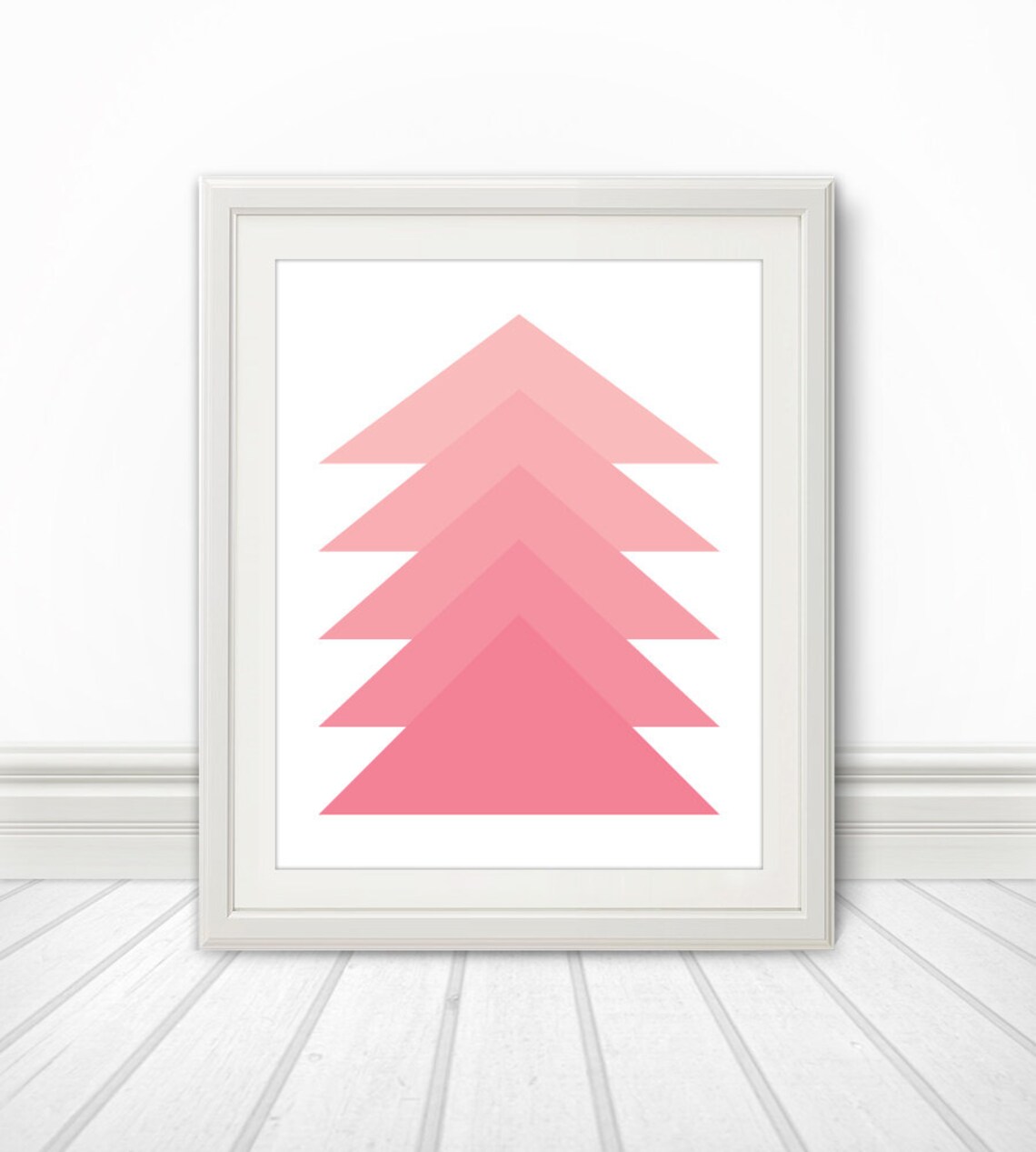 Pink Pink Triangle Pink Triangles Pink Shapes Abstract - Etsy