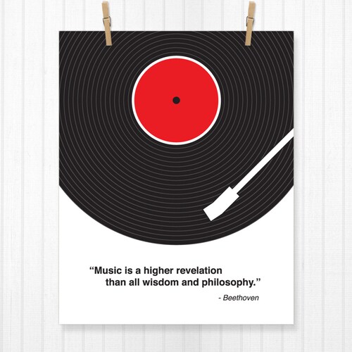 Custom Music Quote Vinyl Record Custom Lyric Print Lyrics - Etsy