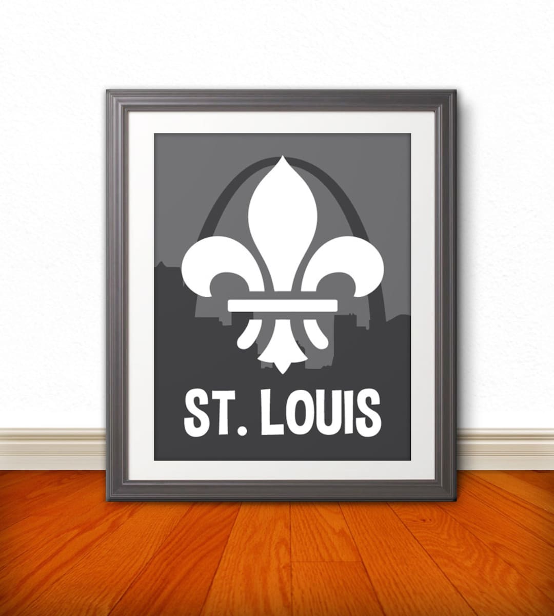 St. Louis, Fleur De Lis, St. Louis Skyline, St. Louis Arch, St. Louis ...