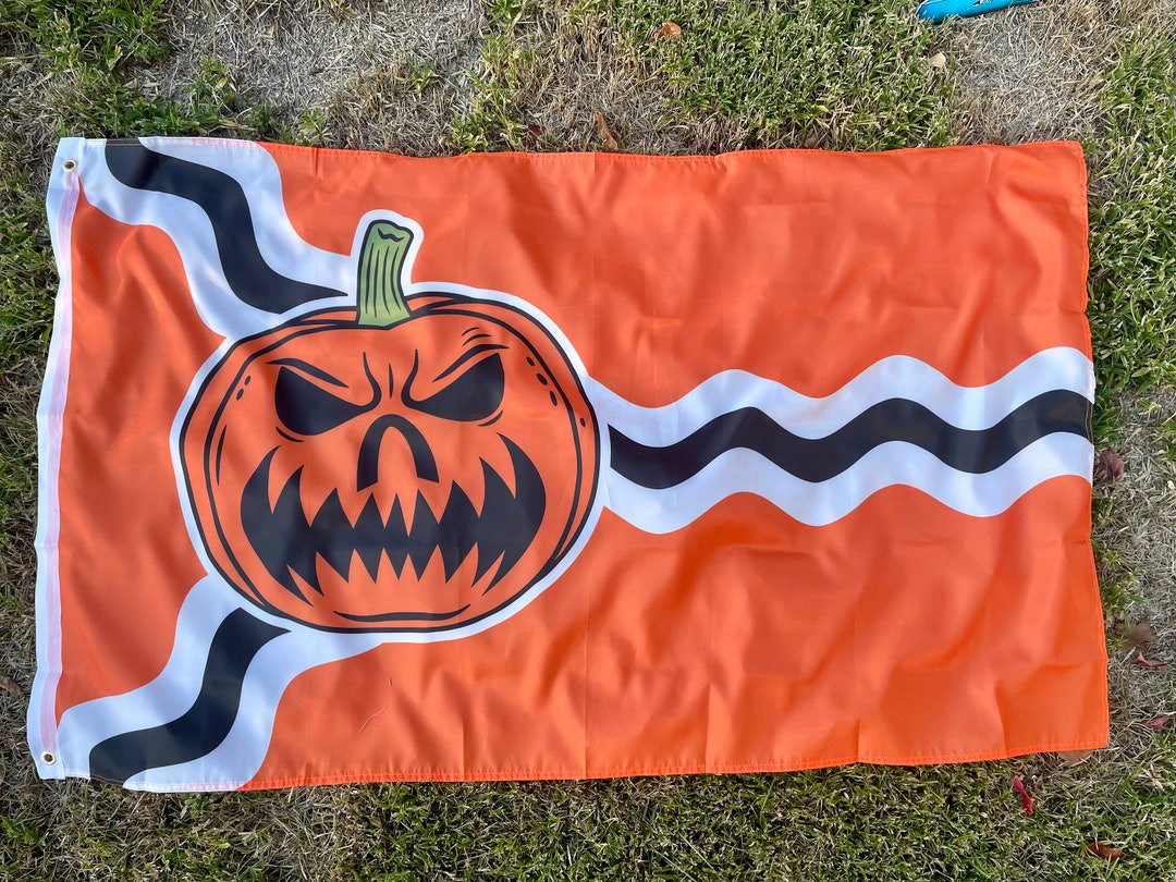St. Louis Pumpkin Flag - by Benton Park Prints - Etsy