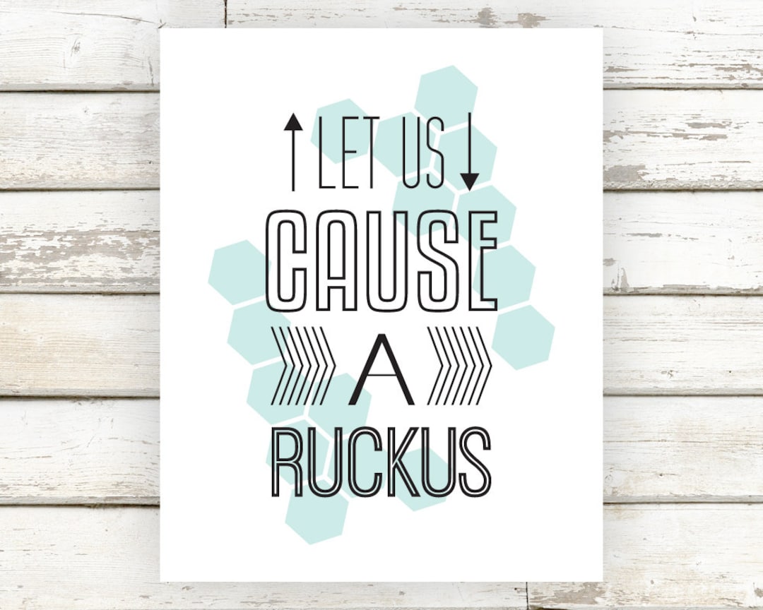 Let Us Cause A Ruckus Honeycomb, Honeycomb Art, Honeycomb Decor ...