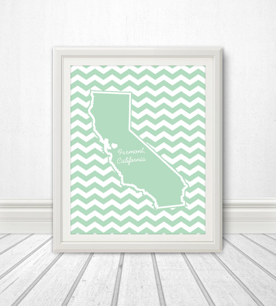 State Heart Print, State Print, State Poster, State Sign, State Art ...