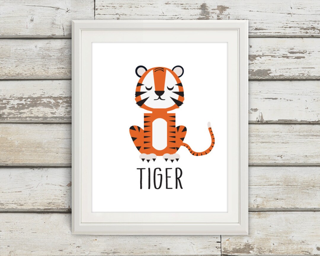 Tiger, Tiger Tail, Tiger Wall Art, Tiger Print, Tiger Poster, Tiger ...
