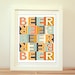 Beer Beer Sign Home Decor Beer Signs Beer Art Beer Wall - Etsy