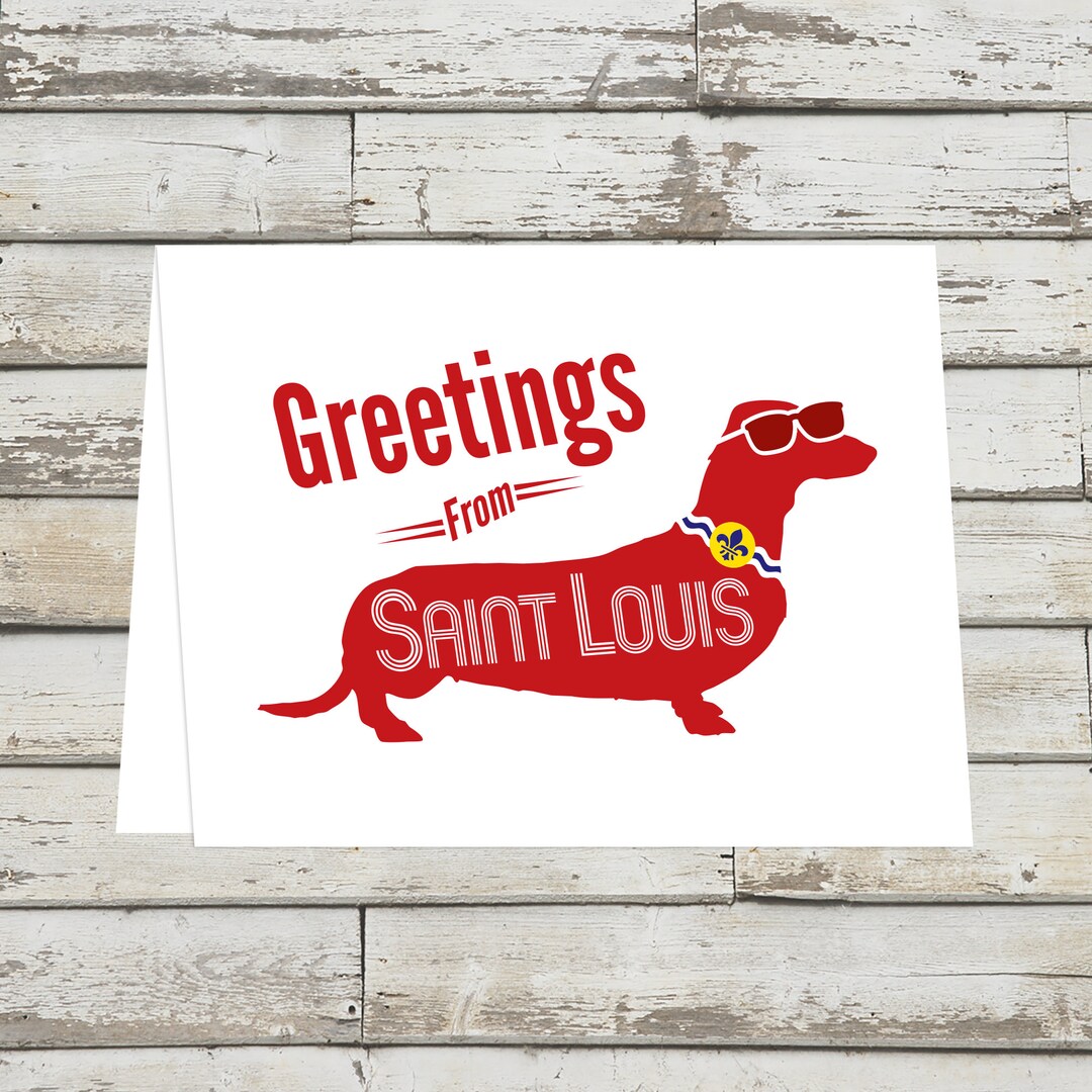 St Louis, Saint Louis, STL, St. Louis Card, Dachshund, Wiener Dog ...