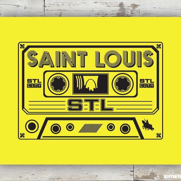 St Louis Poster - Etsy