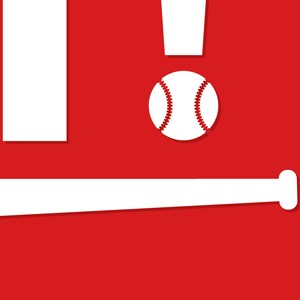 Baseball: It's a Hit, Baseball Print, Baseball Sign, Baseball Art ...