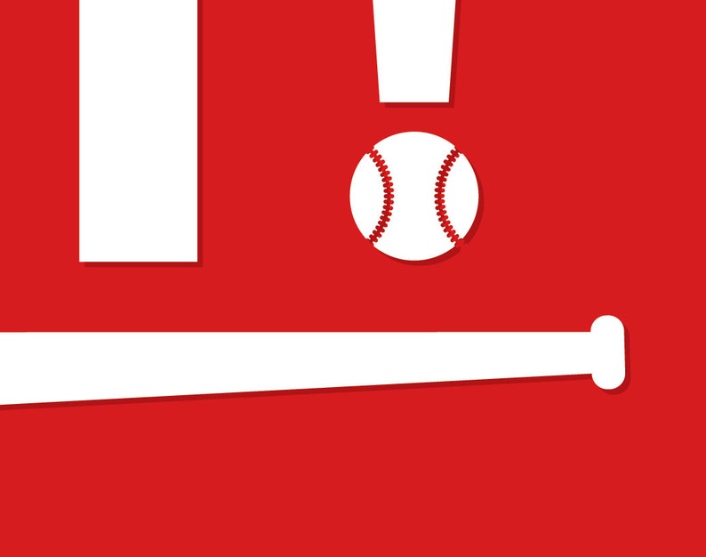 Baseball: It's a Hit, Baseball Print, Baseball Sign, Baseball Art ...