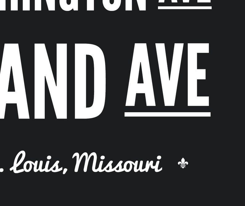 St Louis Custom Sign Street Sign St Louis Streets St Louis - Etsy