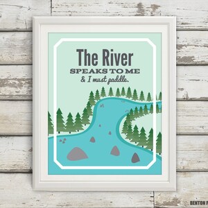 River, River Signs, River Nursery, River Print, River Poster, River Art ...