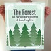 Forest, Forest Nursery, Forest Print, Forest Poster, Forest Quote, Tree ...