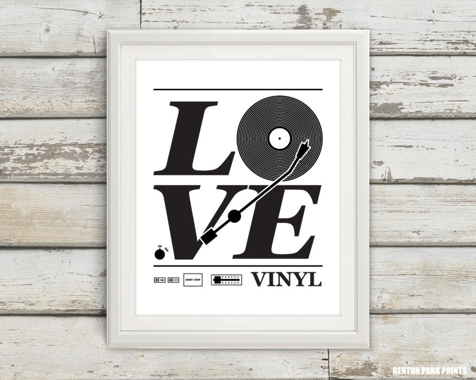 Love Vinyl, Vinyl Record Print, Vinyl Record Art, Love Print, Music ...