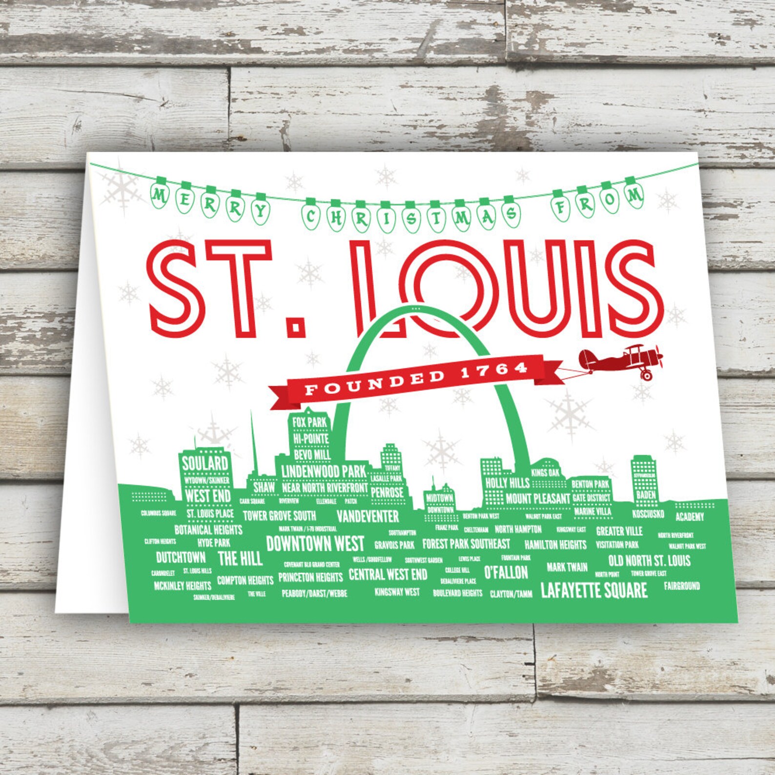 Merry Christmas From STL, Merry Christmas St Louis, St Louis Greeting ...