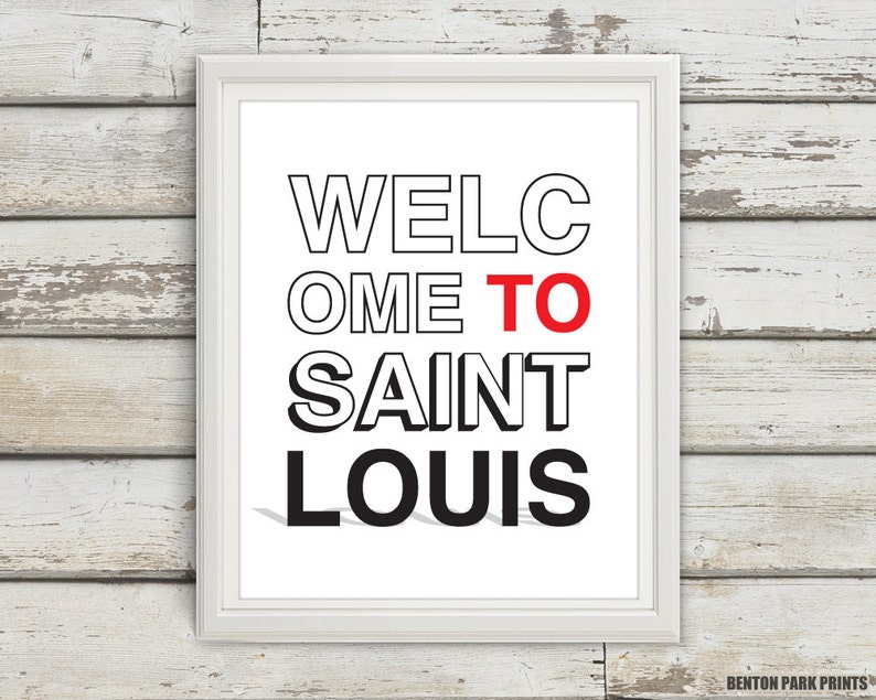 Welcome to Saint Louis Saint Louis St Louis St. Louis St. - Etsy